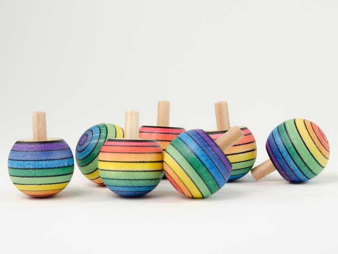 Mader Spinning Turn Top Rainbow | Floraldeer – FLORALDEER